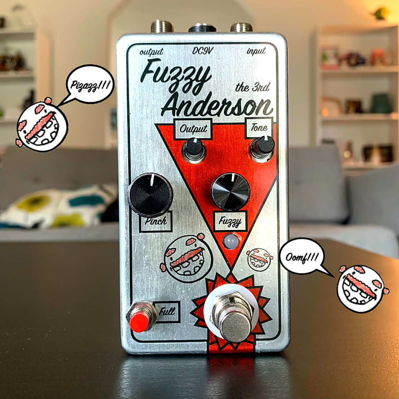 Fuzzy Anderson (the 3rd!) Adjustable Gate Instant Gain Fuzz | Reverb