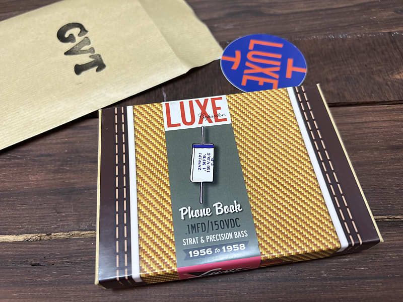 1956 - 1958 Phone Book Capacitor Pre CBS specs Wax | Reverb