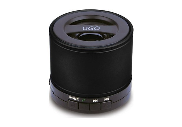 New Ugo Black Portable Bluetooth Speaker w/ SD Card Radio | Reverb