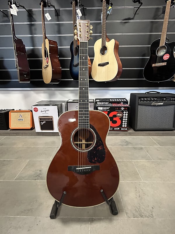 YAMAHA LS16 ARE Dark Tinted Chitarra Acustica Amplificata | Reverb