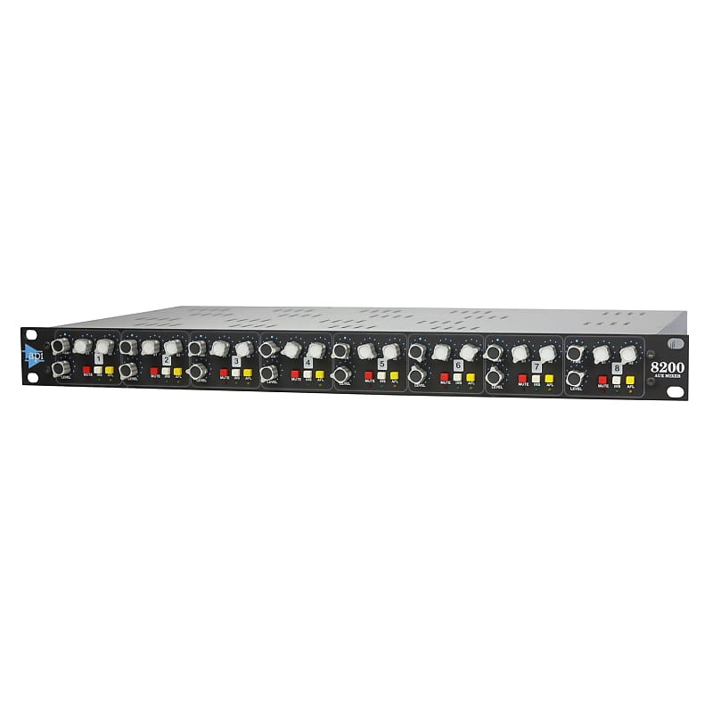 API 8200 8-Channel Summing Mixer #1615-11: 8-channel discrete | Reverb