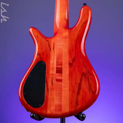 Spector USA NS-5 5-String Bass Inferno Red Custom Finish | Reverb