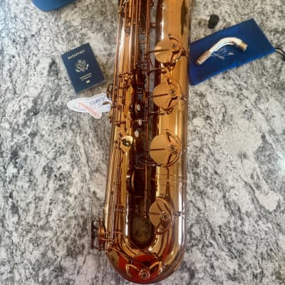 SHORE SAX Mark ONE 2025 - Golden Shadow Baritone Saxophone | Reverb