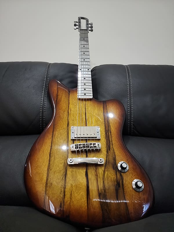 Custom Warmoth Jazzmaster - Black Limba | Reverb