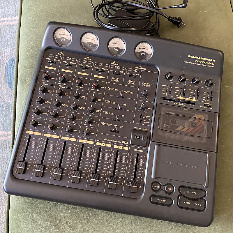 Marantz PMD 720 multitrack 4-track cassette tape analog | Reverb