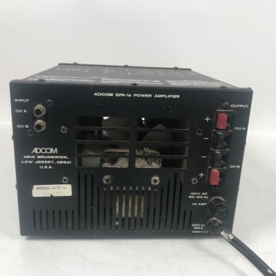 ADCOM GFA-1A Stereo Power Amplifier | Reverb