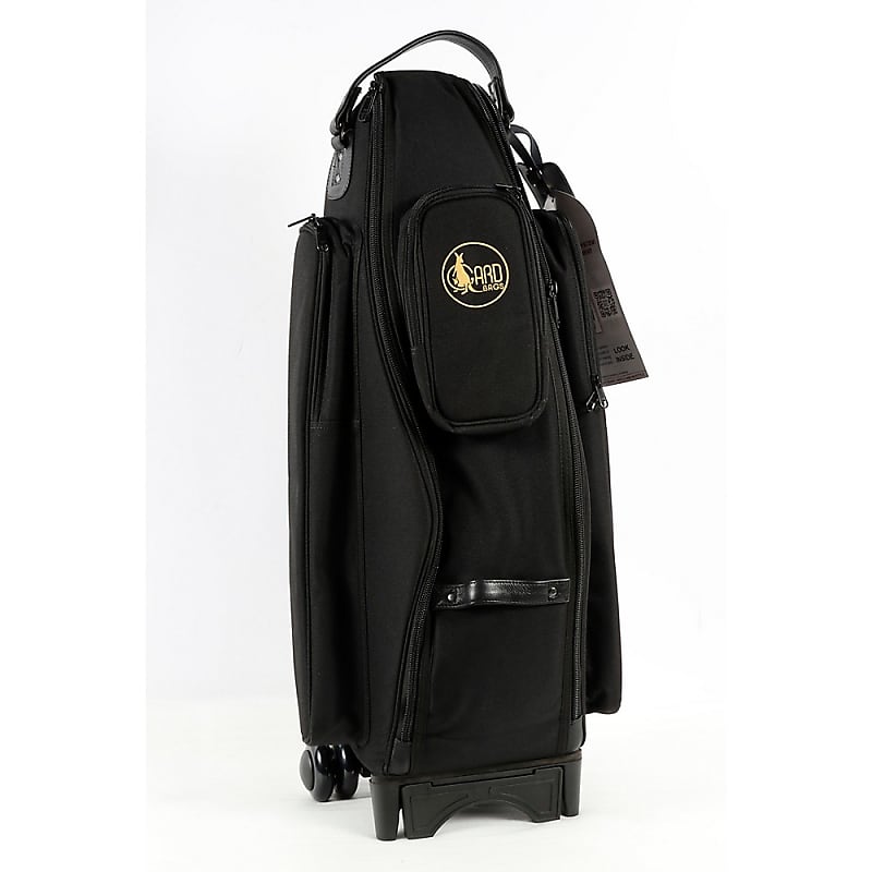 Gard Saxophone Wheelie Bag, Synthetic With Leather Trim | Reverb