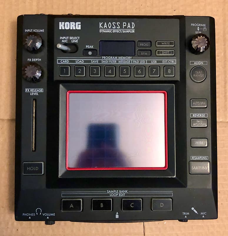 Korg KP3 Kaoss pad / Dynamic Effects sampler | Reverb
