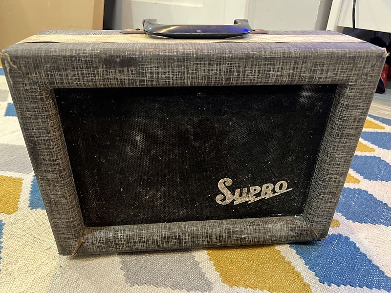Supro Super 1606 PROJECT 8” Rola speaker 1958 1959 | Reverb