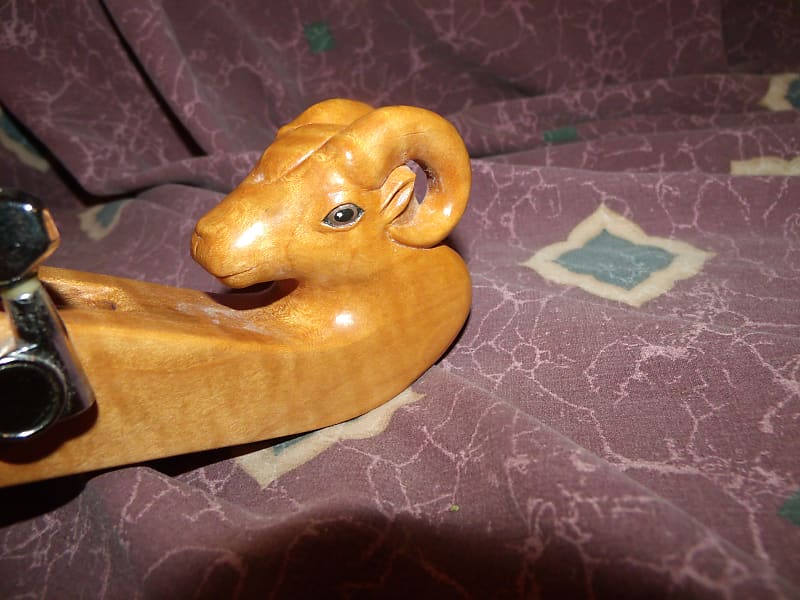 Beautiful 2002 Robert Mize mountain dulcimer "Ram's Head" | Reverb