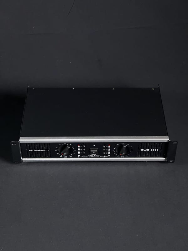 MUSYSIC SYS-2000 Rack Mount Power Amplifier | Reverb