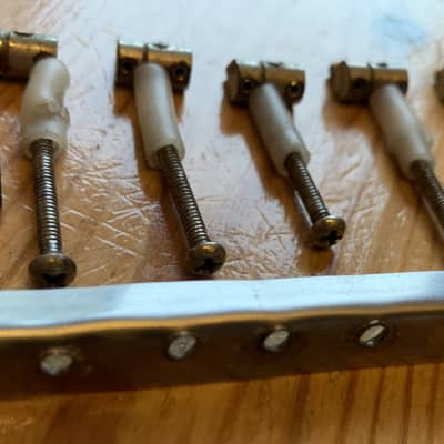 Fender Telecaster 1959 original Top Loader Bridge - modified | Reverb