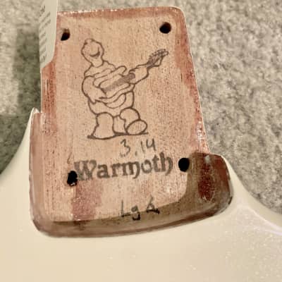 warmoth switchback metallic white pearl | Reverb