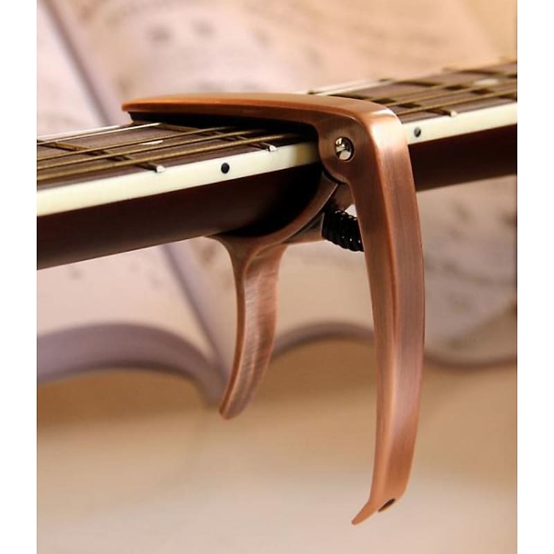 MUSIC STORE MS-EGC Capodaster curved BR - Capo | Reverb