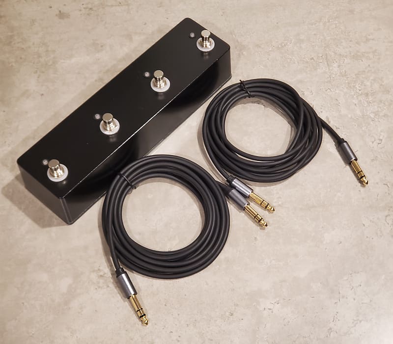 Custom 4-Button for ENGL Fireball 25 DUAL Z4 Style Footswitch | Reverb