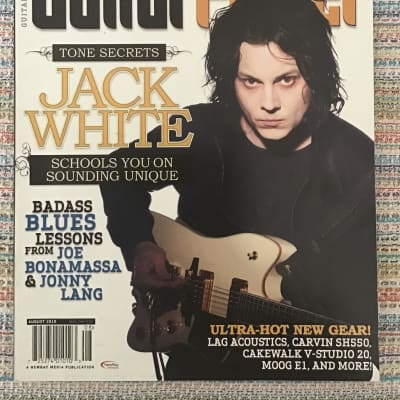 Guitar World Magazine Back Issue August 2007: Jack White | Reverb