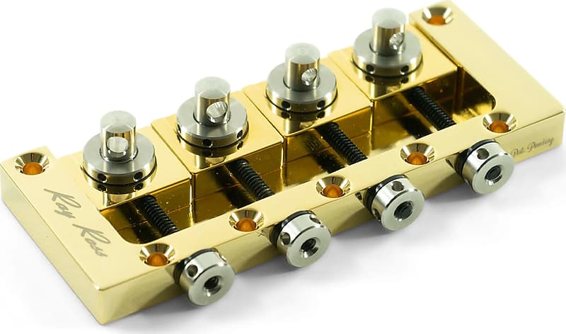Ray Ross Saddle-Less 4 String Bass Bridge Gold | Reverb