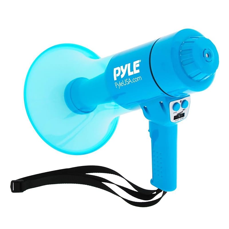 Pyle PMP66WLT Portable Waterproof Megaphone Bullhorn Speaker | Reverb