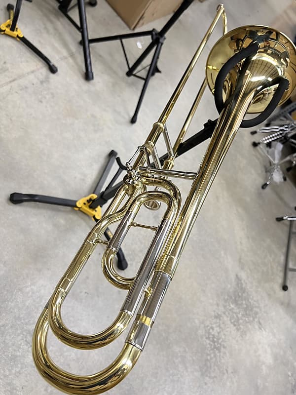 Wisemann DTB-250 Bb/F Trombone 2020 - Brass Lacquered | Reverb