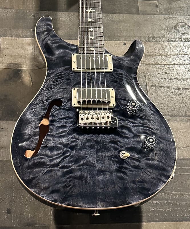 PRS CE24 Semi-Hollow Limited Faded Gray Black #6331 | Reverb