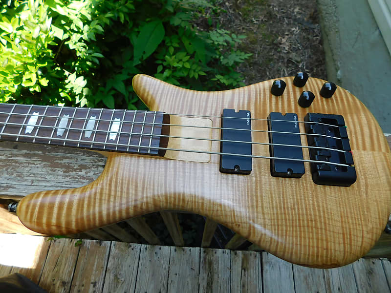 Spector Rebop 2001 Natural Flamed Maple | Reverb