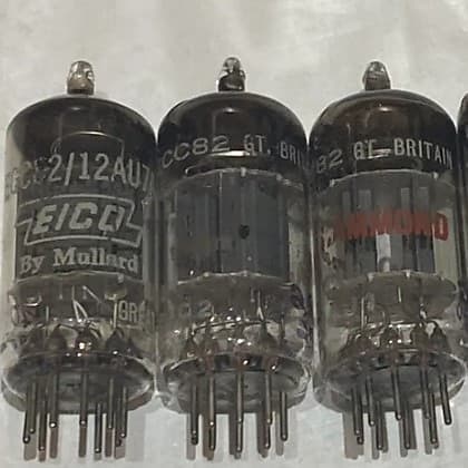 Mullard 12au7/ecc82 Tri Set. | Reverb UK