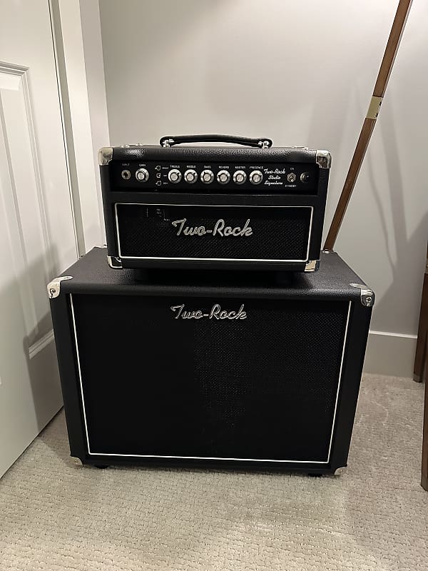 Two Rock Studio Signature Head and 1x12 Open Back Cab | Reverb