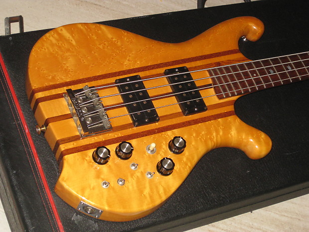 Lado Falcon 2 vintage bass, neck thru, birdseye maple | Reverb Canada