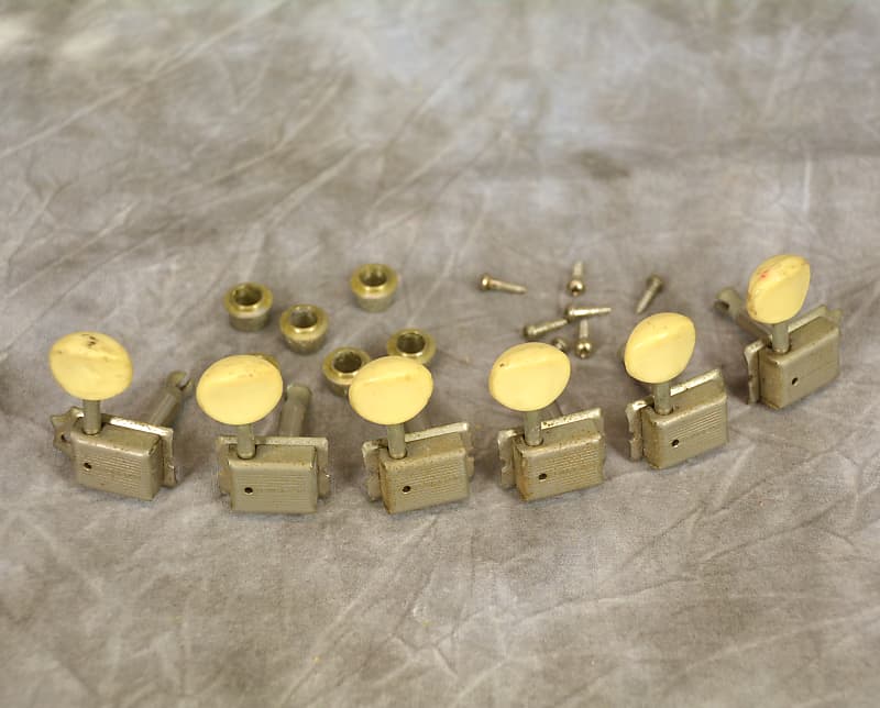 Vintage 1964 FENDER Kluson Deluxe D-169400 Tuner Set | Reverb