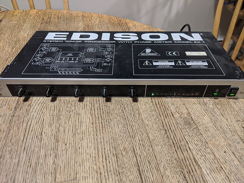 Behringer EX-1 Edison Stereo Processor | Reverb