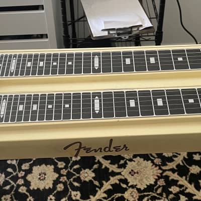 Fender Stringmaster Lap Steel MK2 D6 1955 - Antique White | Reverb