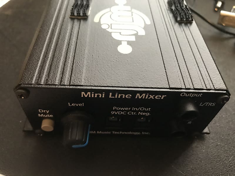 RJM Mini Line Mixer 2010s Black | Reverb