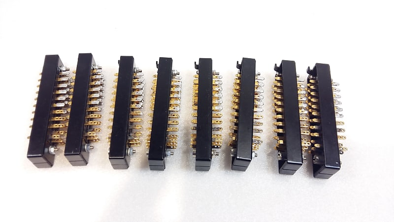 30-Pin CONNECTORS TUCHEL GOLD PLATED - [ SET OF 8 ] | Reverb