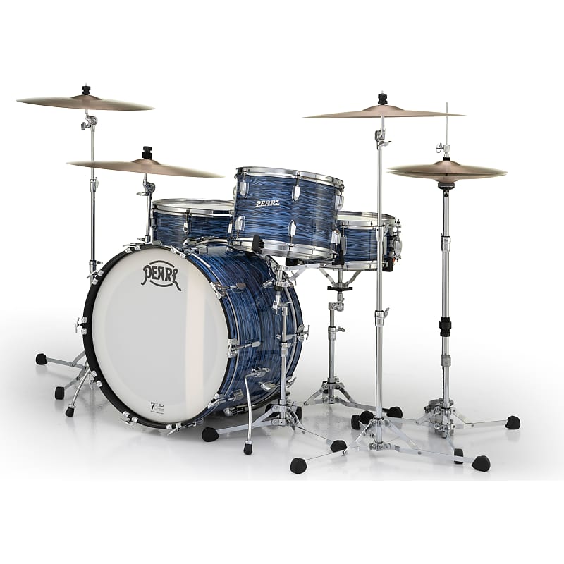 Pearl President Series Deluxe Ocean Ripple 3-Piece Shell Set, | Reverb