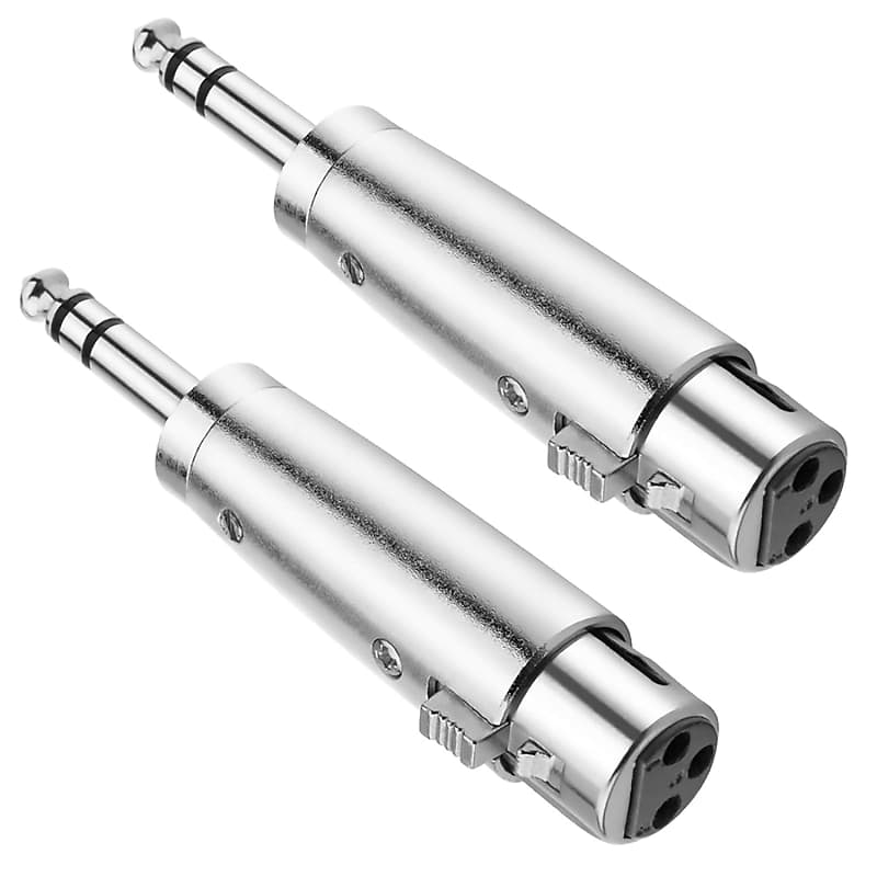 Xlr Female To 1/4 Inch Trs Stereo Jack Plug Balanced Cable | Reverb