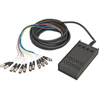 Musician's Gear Stage Snake 16 x 4 50 ft. | Reverb