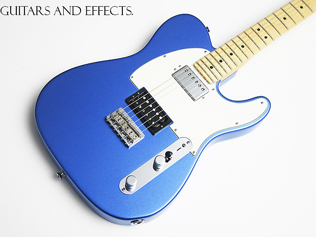Fender American Telecaster HH USA 2014 Ocean Blue Metallic | Reverb