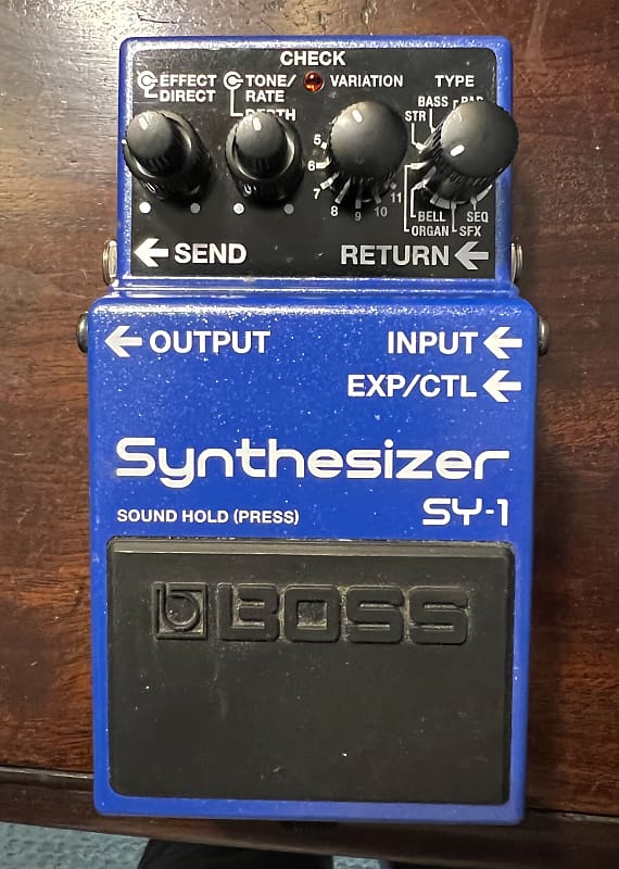 Boss SY-1 Synthesizer 2019 - Present - Blue | Reverb