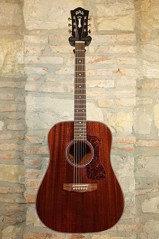 GUILD D-120 Solid African Mahogany - Dreadnought Westerly | Reverb