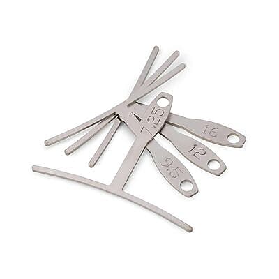 StewMac understring radius gauges. standard width, set of 4 | Reverb