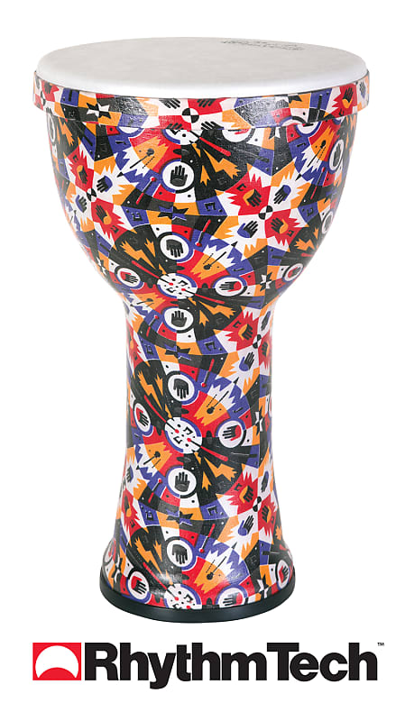 Rhythm Tech 'Rhythm Village' Djembe 9" - Multicoloured | Reverb