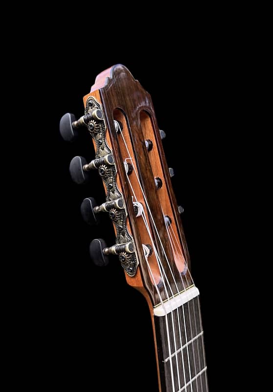 Classical Guitar Tuners With Ebony Knobs for 8 string guitar | Reverb