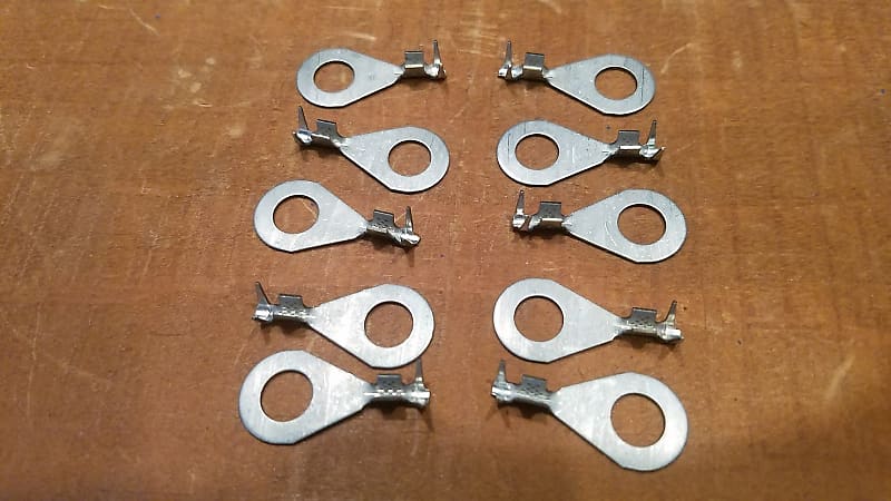 NOS Crimp/Solder Ring Terminals With Strain Relief Tang - | Reverb