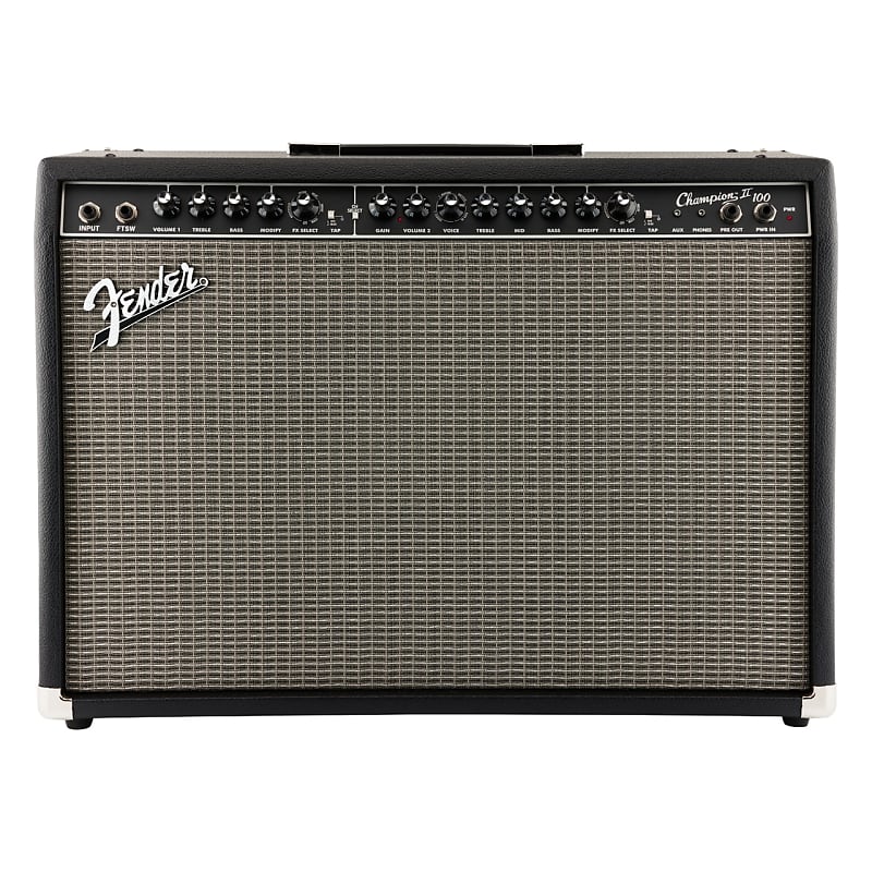 Fender Champion II 100 2x12 100W Guitar Combo Amp | Reverb