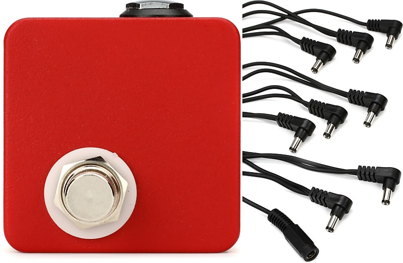 JHS Red Remote Auxiliary Footswitch Bundle with Truetone MC8 | Reverb