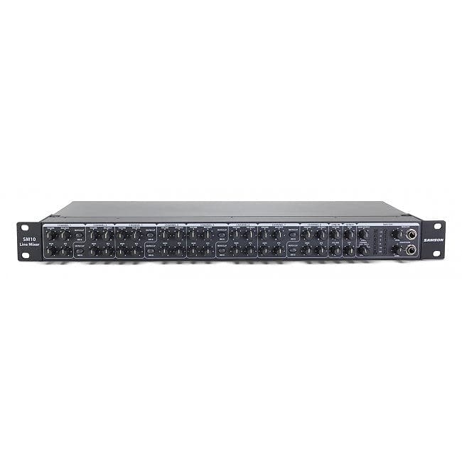 Samson SM10 Rack-Mounted 10-Channel Line Mixer | Reverb Australia