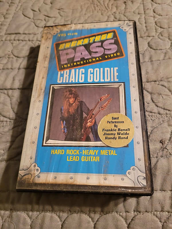 Backstage Pass Instructional Video Craig Goldie Hard Rock | Reverb