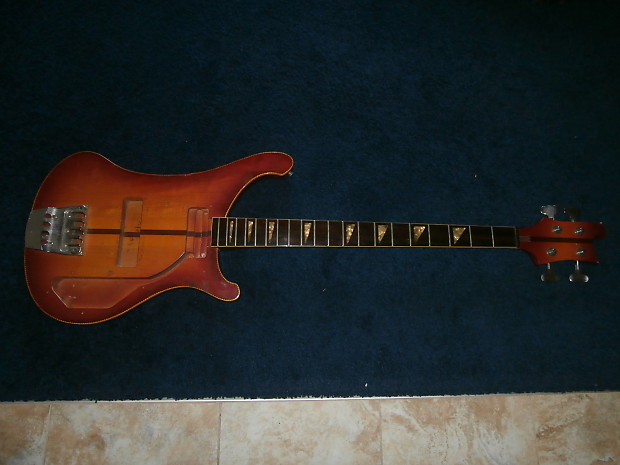 Vintage 1970's Ibanez Rickenbacker 4001 Copy Set-Neck Bass | Reverb