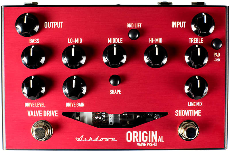 ASHDOWN ENGINEERING - ORIGINAL VALVE PREAMP-DI BASS PEDAL | Reverb
