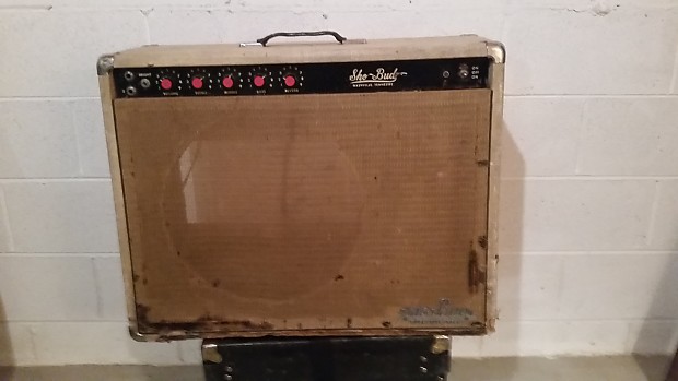 Sho-Bud S-15 Single Channel Amp 1973 White- PRICE REDUCTION | Reverb